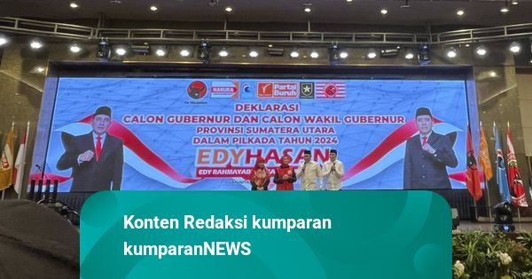 Edy Rahmayadi-Hasan Basri Dideklarasikan, Siap Lawan Bobby di Pilgub Sumut | kumparan.com
